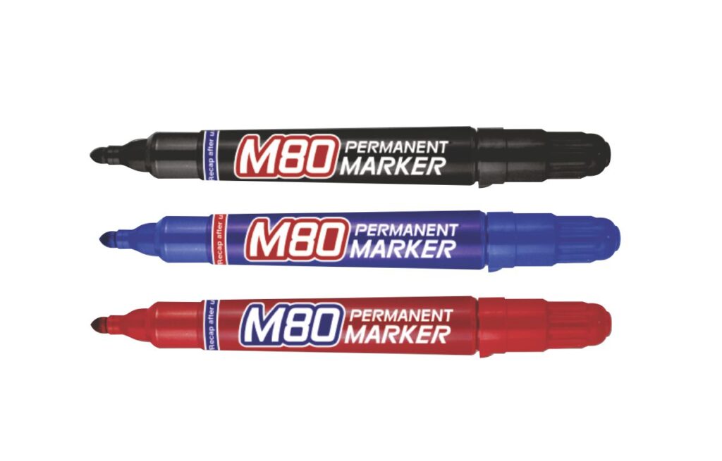 Zebra M80 Permanent Marker - PT Bangkit Perkasa Sukses